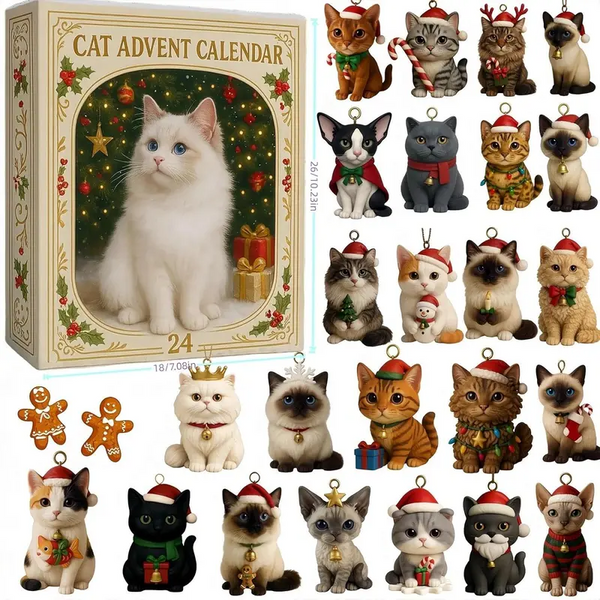 🎁 24 Days of Cat Joy – Cat Lovers Can’t Resist This Christmas Countdow ...